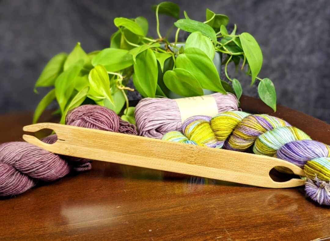 Handmade 10.5" Stick Shuttle | Shed Stick | Flat Shuttle | Finished ...