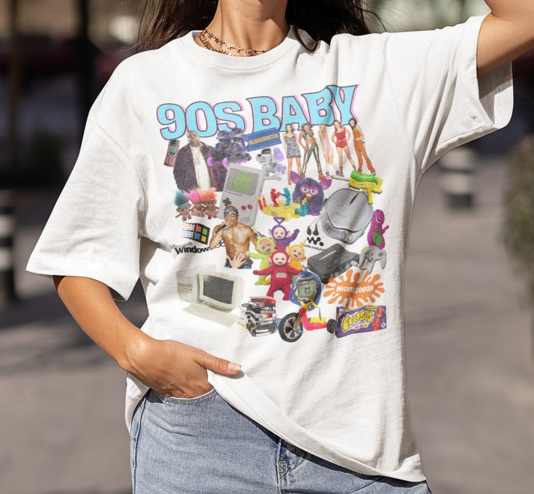 90s Baby, Born in the 90s Shirt, Made in the 90s T-shirt, Iconic 90s ...