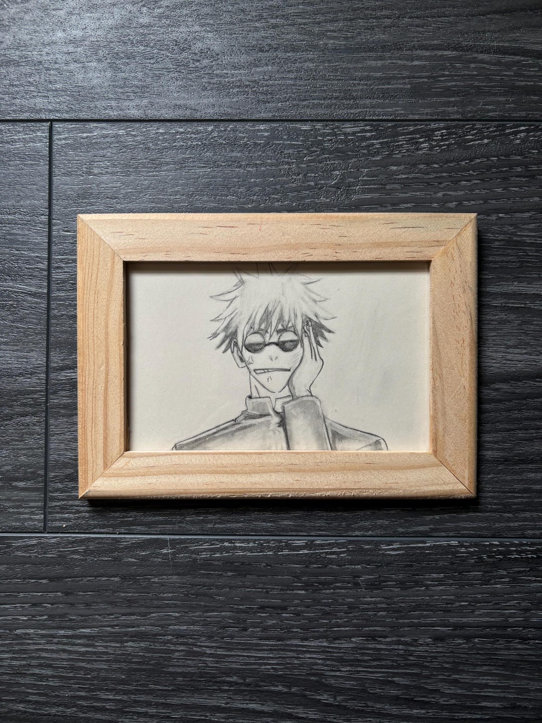 JJK Gojo Drawing - Etsy
