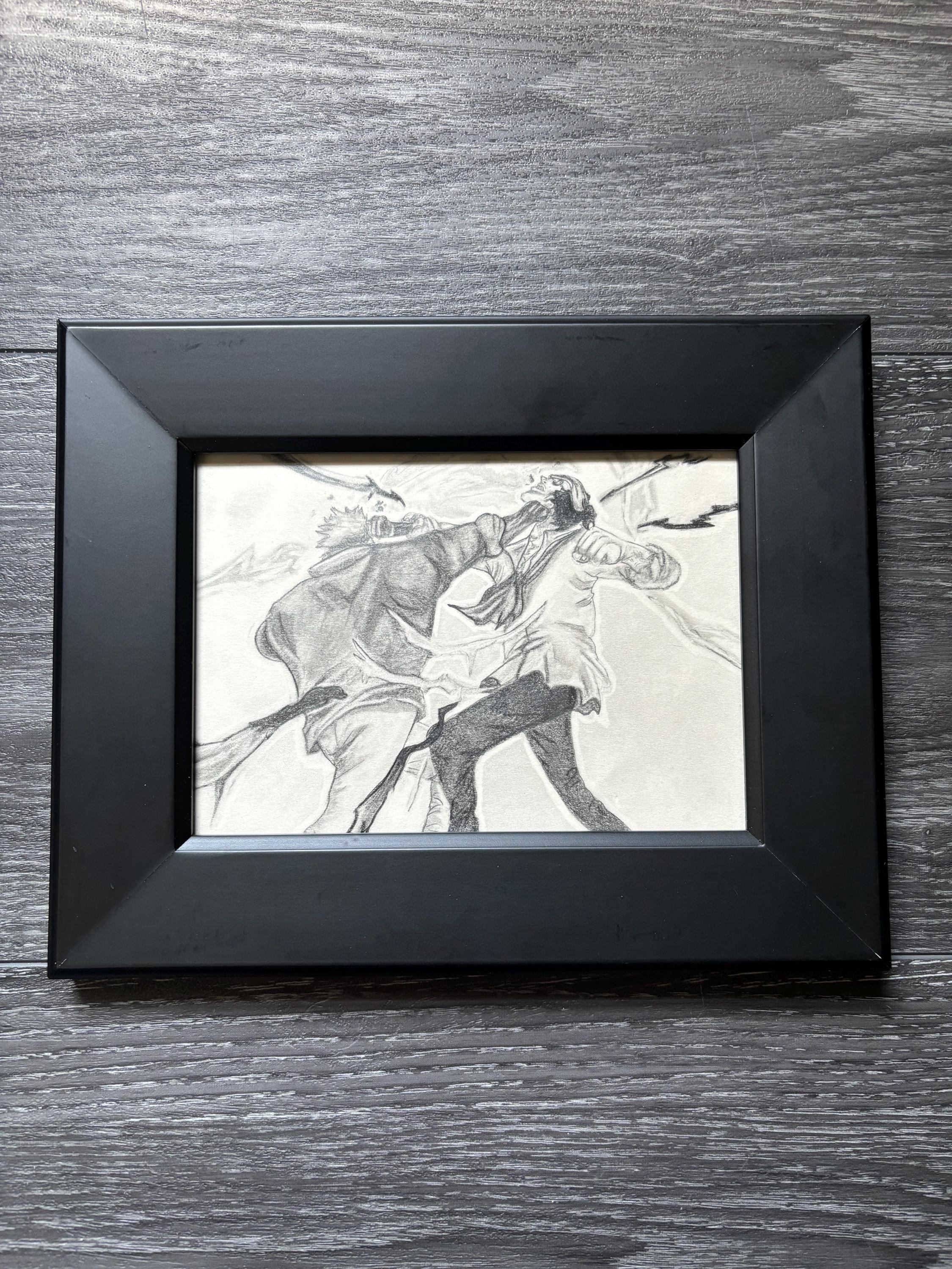 One Piece Garp Vs Kuzon aokiji Drawing - Etsy