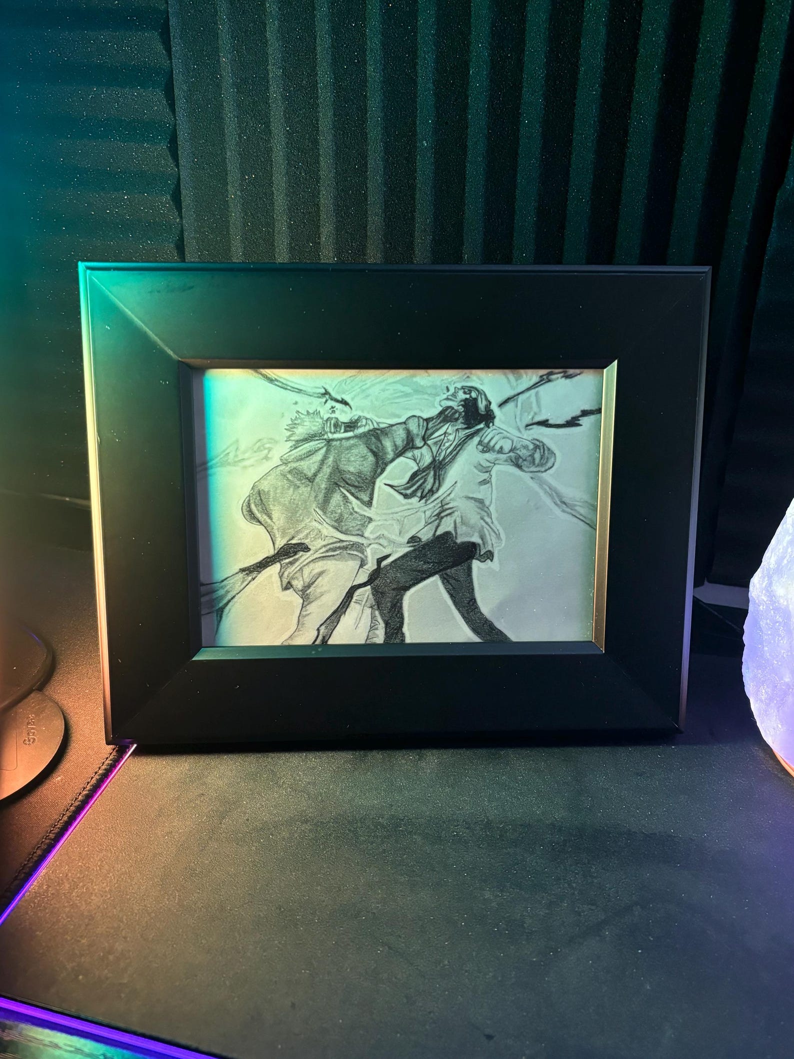 One Piece Garp Vs Kuzon aokiji Drawing - Etsy