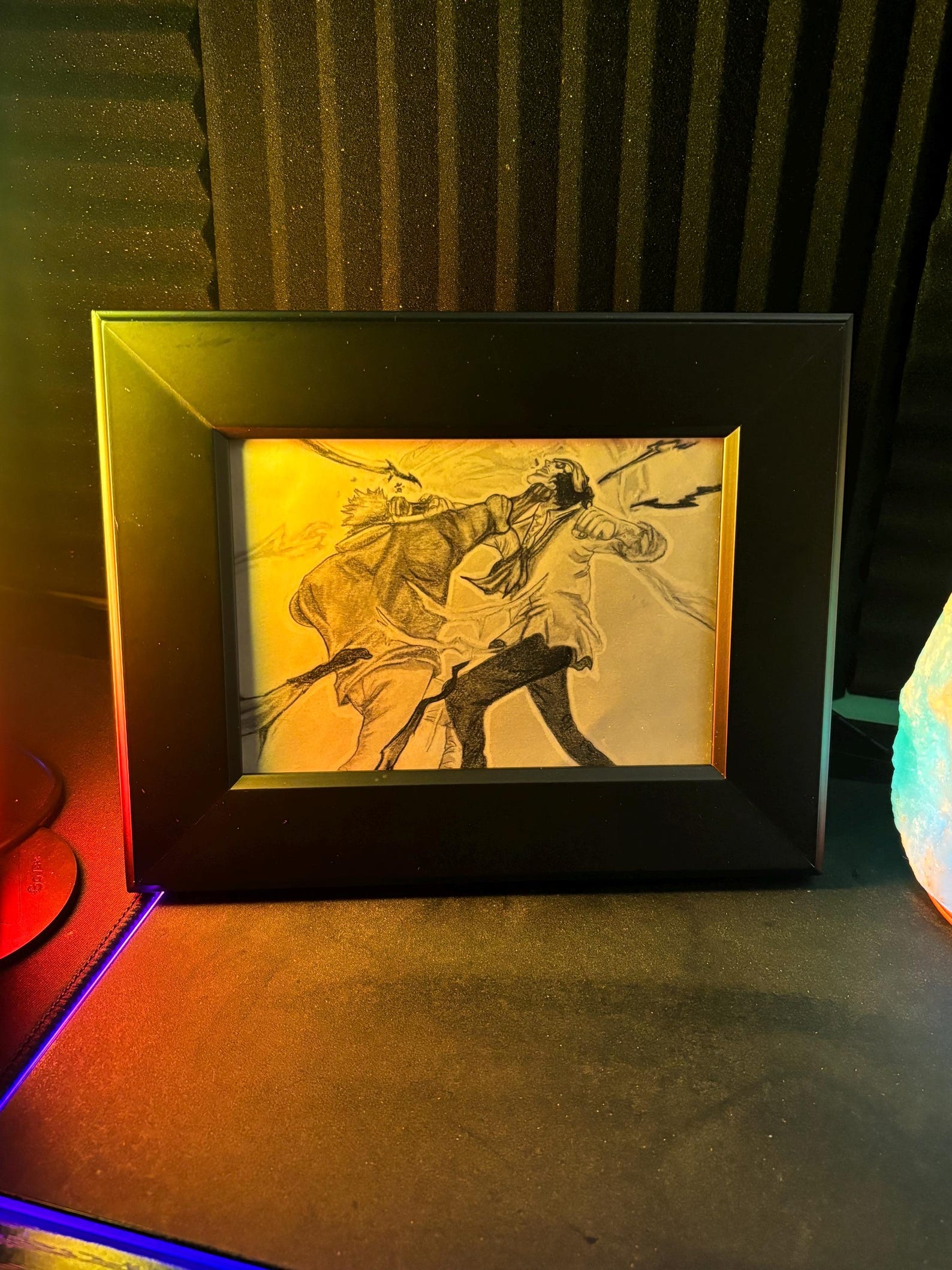 One Piece Garp Vs Kuzon aokiji Drawing - Etsy