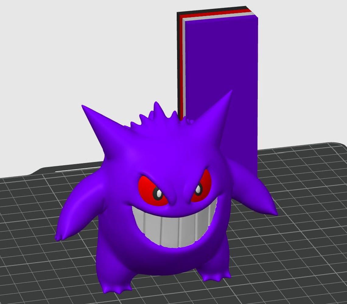 Gengar 3mf File - Etsy