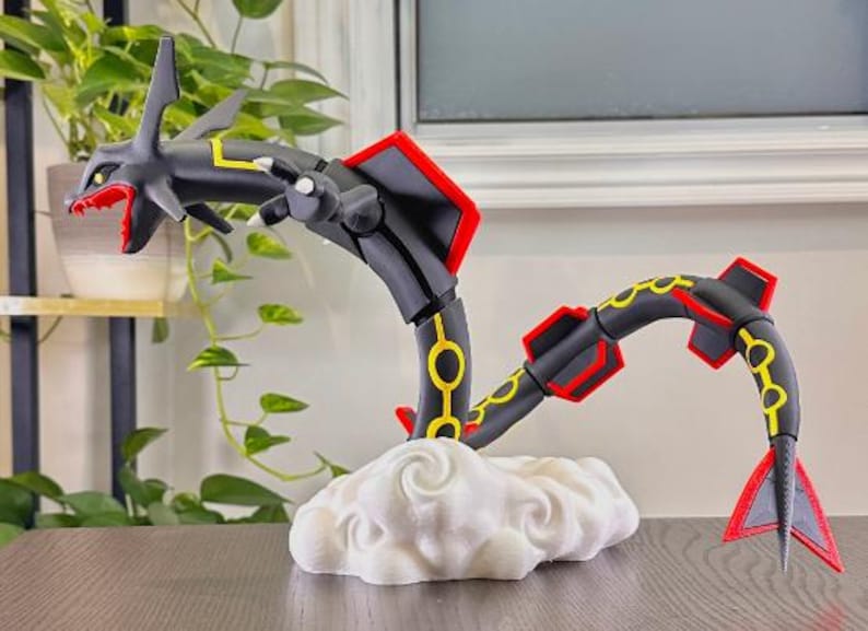 Rayquaza 3mf and STL File (multi-print Assembly) - Etsy