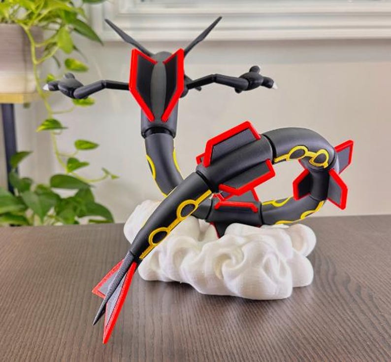 Rayquaza 3mf and STL File (multi-print Assembly) - Etsy