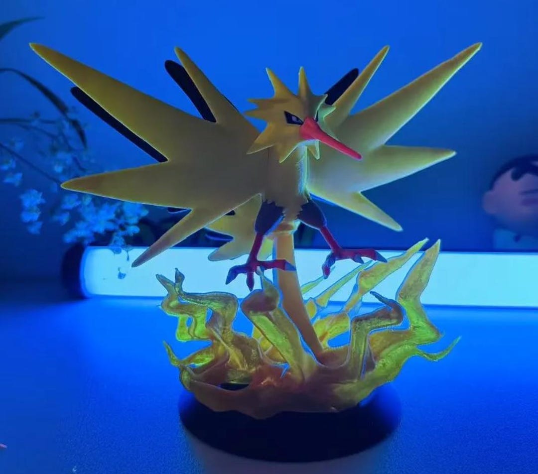 Zapdos 3mf and STL File (multi-print Assembly) - Etsy