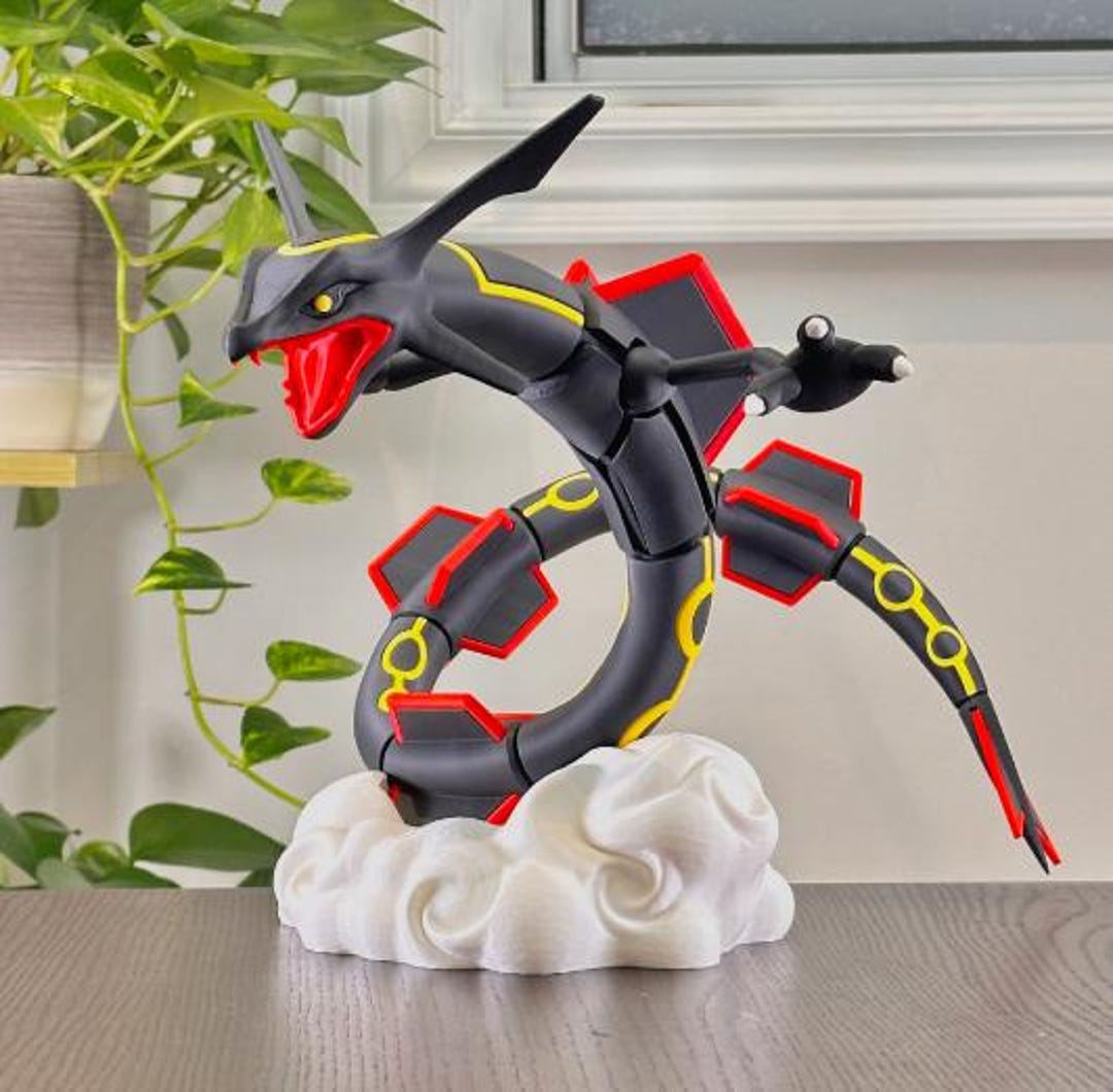 Rayquaza 3mf and STL File (multi-print Assembly) - Etsy