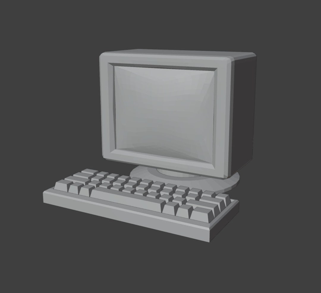 Mini PC With Keyboard 3D Print STL File - Etsy