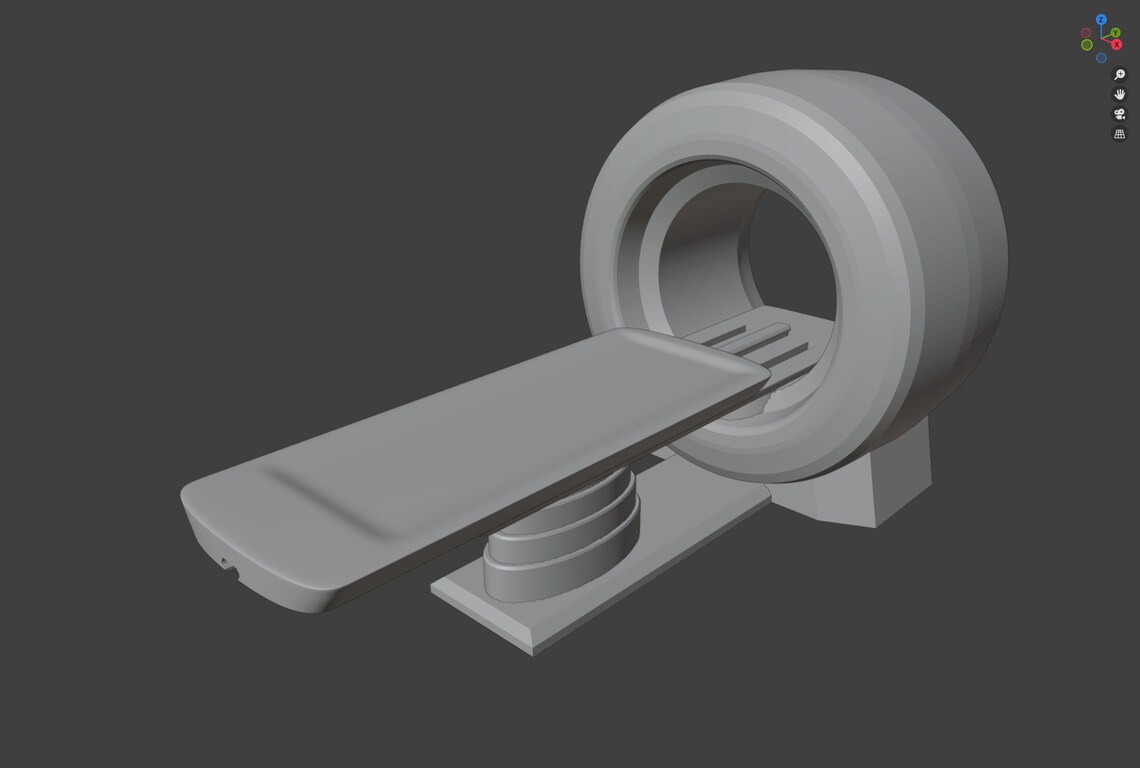 MRI Machine 3D Print STL Pack - Etsy