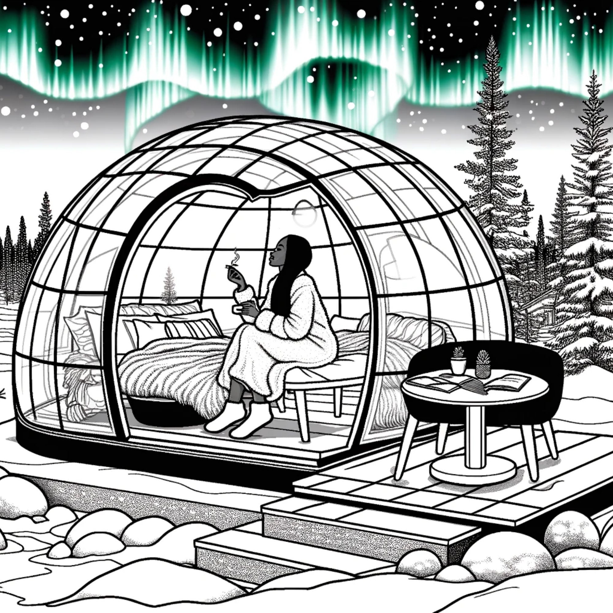 25 MORE Digital Coloring Pages of Black Women Around the World in ...