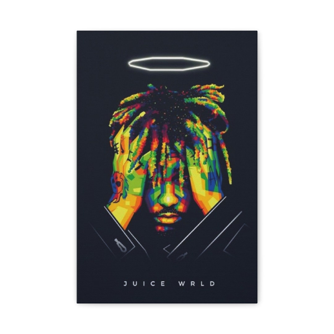 Juice Wrld 999 Art Canvas Print Wall Art Poster - Etsy