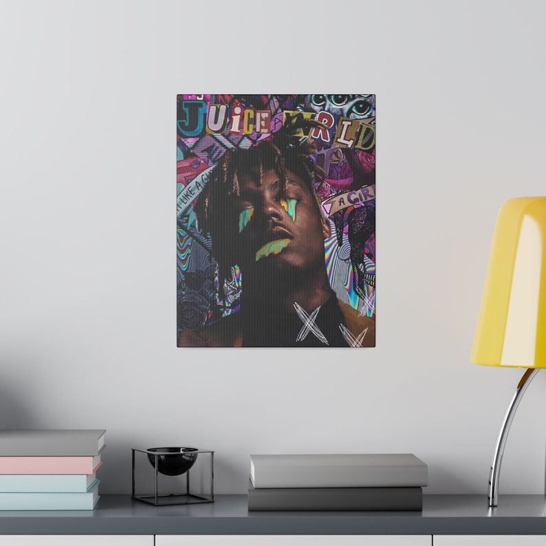 Juice WRLD Stunning Canvas Wall Art Poster - Perfect Home Decor ! - Etsy