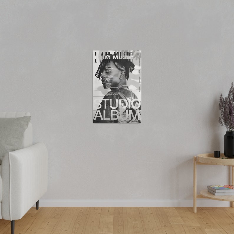 Playboi Carti Vogue-inspired Album Cover Wall Art - Hip Hop Icon Canvas ...