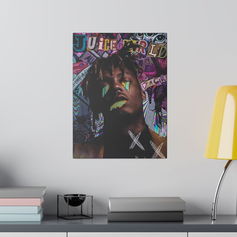 Juice WRLD Stunning Canvas Wall Art Poster - Perfect Home Decor ! - Etsy