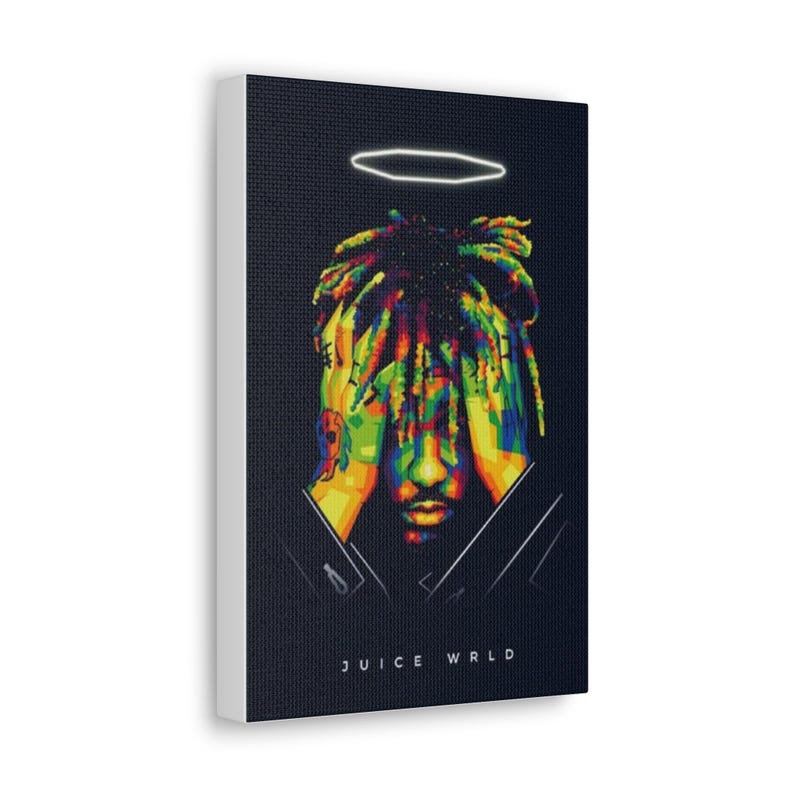 Juice Wrld 999 Art Canvas Print Wall Art - Etsy