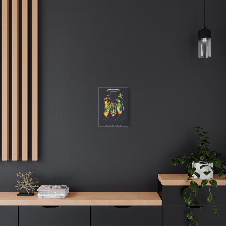 Juice Wrld 999 Art Canvas Print Wall Art - Etsy