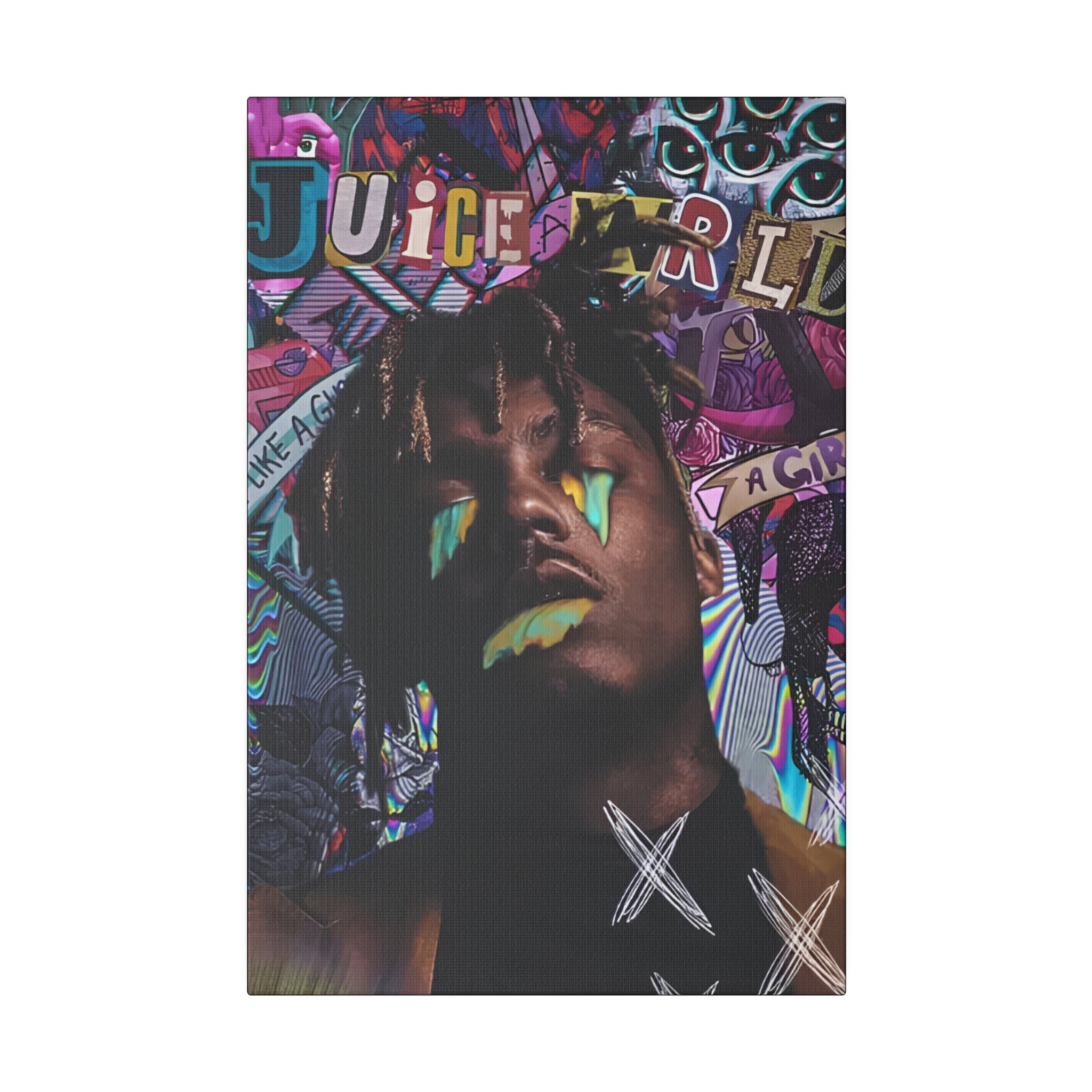 Juice WRLD Stunning Canvas Wall Art Poster - Perfect Home Decor ! - Etsy