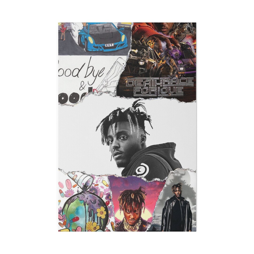 Transform Your Space: Stunning Canvas Wall Art of Juice WRLD Album ...