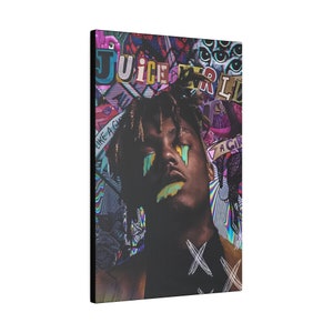 Juice WRLD Stunning Canvas Wall Art Poster - Perfect Home Decor ! - Etsy
