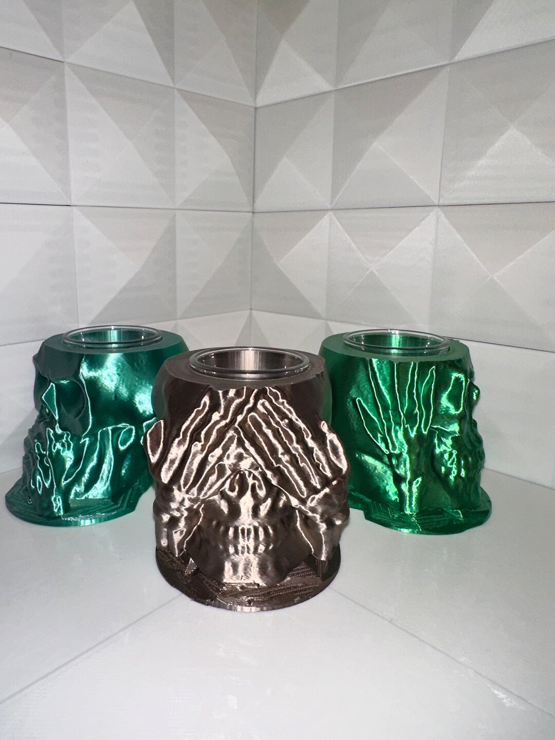 3D Printed Evil Shot Glasses - Etsy