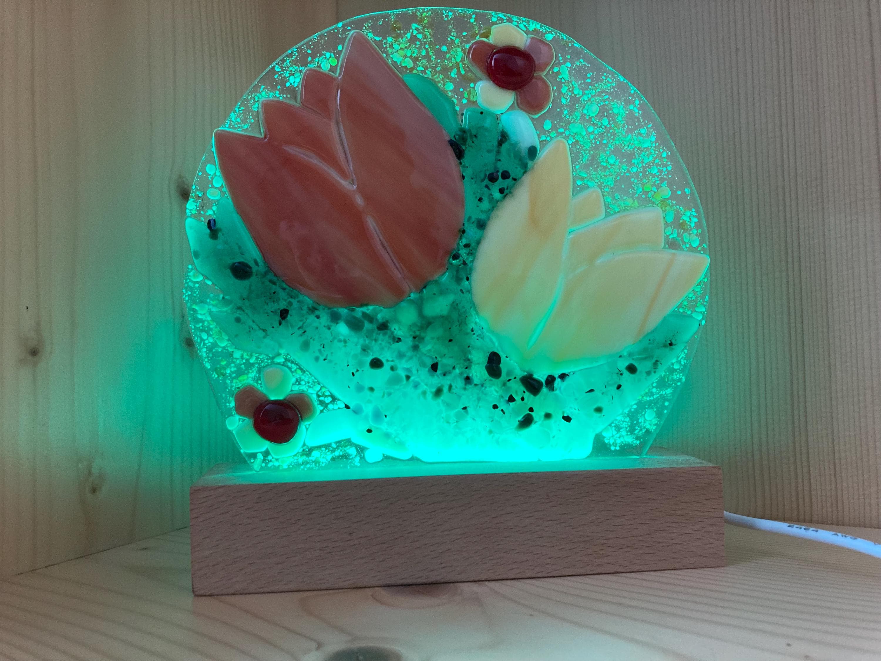 Tulip Light up Scene | Spring Flowers Night Light | Tulip Field Night ...