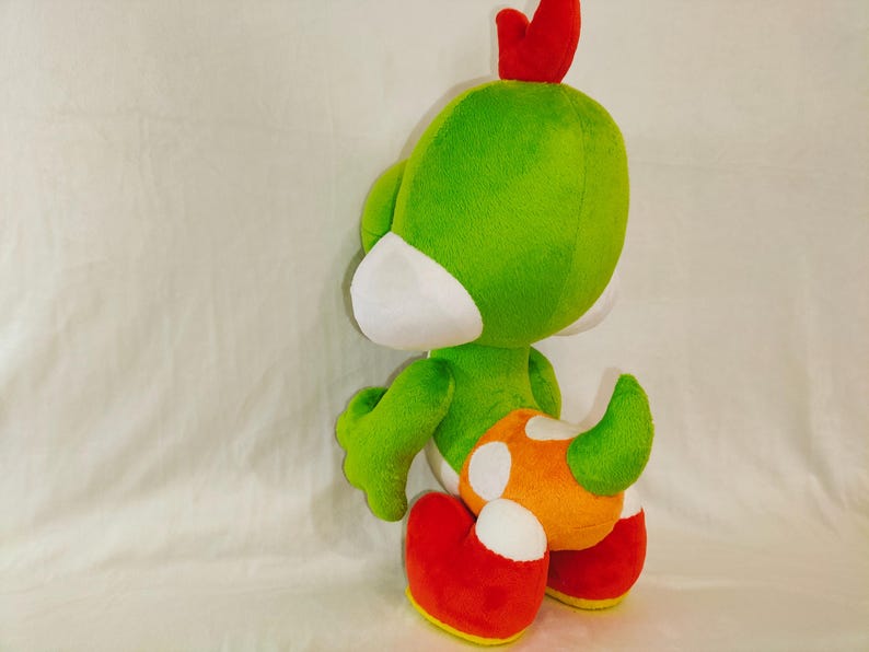 Custom Plush Toy Inspired by Yoshi Jr. From Paper Mario, 16.54 Inches ...