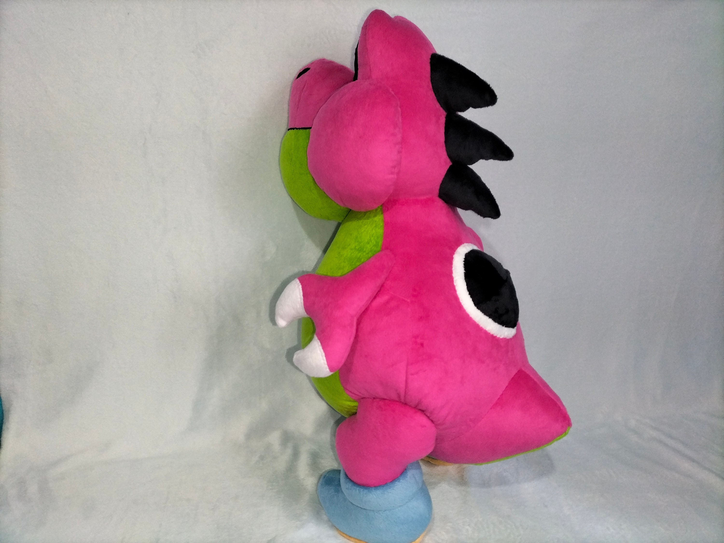 Custom Plush Toy Inspired by Super Mario Character Yoob, 40cm handmade ...