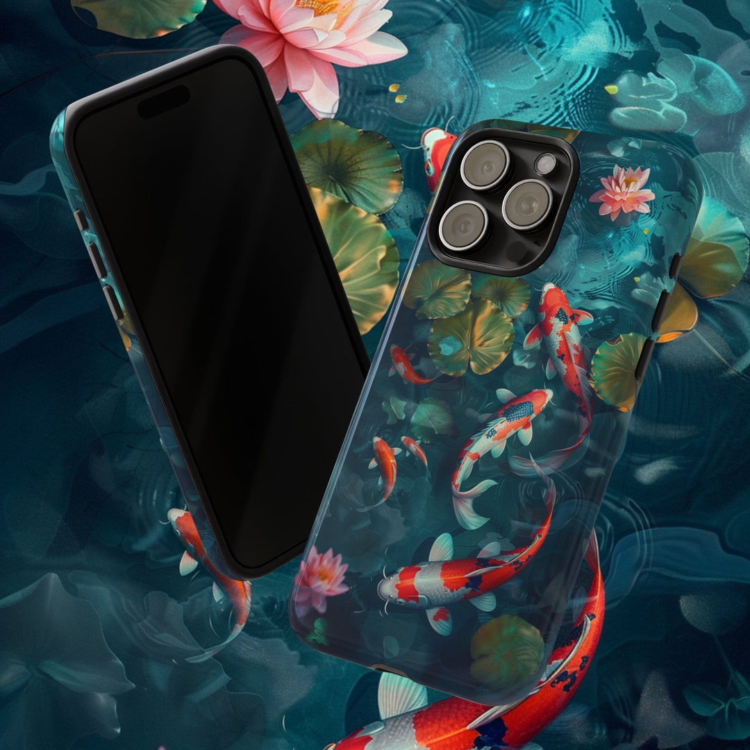 Koi Fish Phone Case | iPhone | Pixel | Samsung | - Etsy