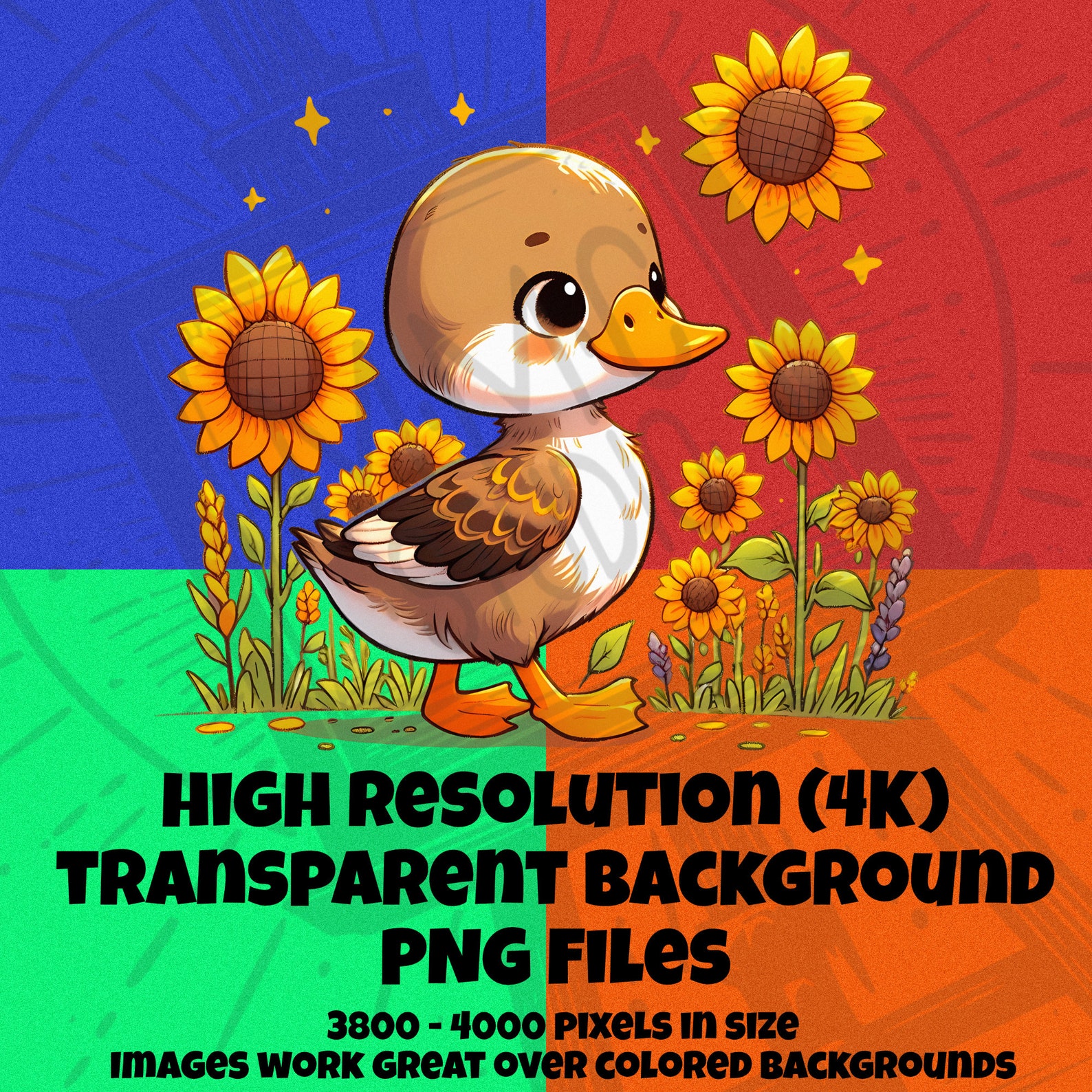 Cute Backyard Animals Clipart Collection 12 Pack 300 DPI High Quality ...