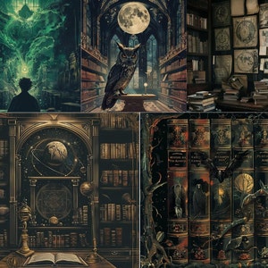 9 Dark Academia Vintage Posters - Etsy