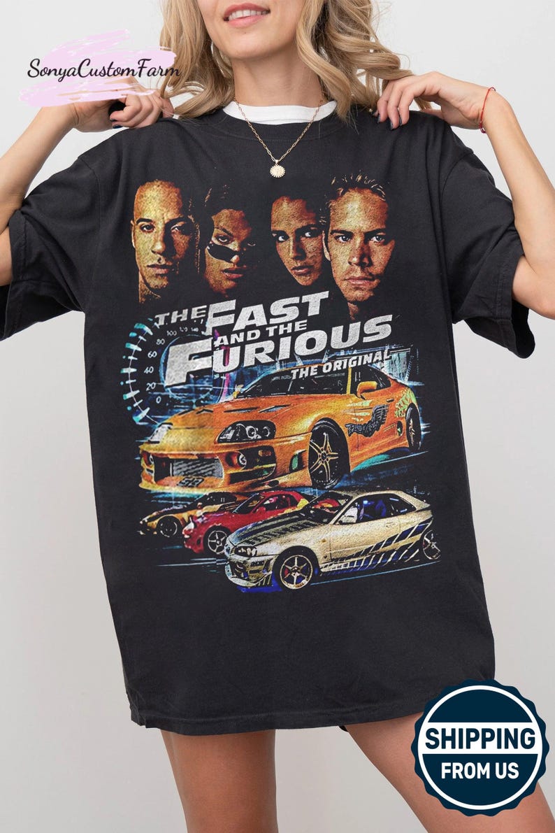Comfort Colors the 2 Fast 2 Furious, Vintage Fast and Furious T-shirt ...