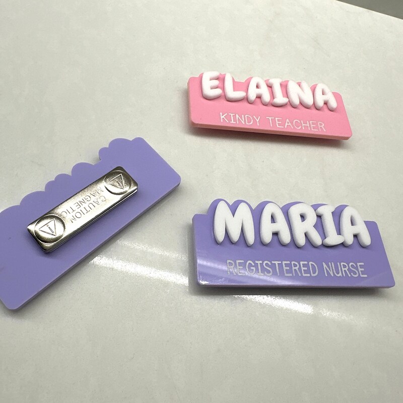 Nurse Name Tag - Etsy