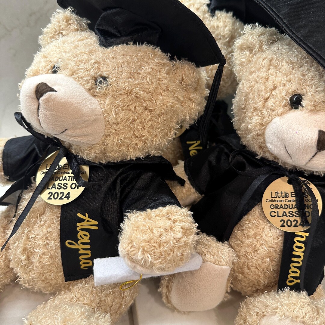Personalized Graduation Teddy Bear: Keepsake Gift for Graduates - Etsy