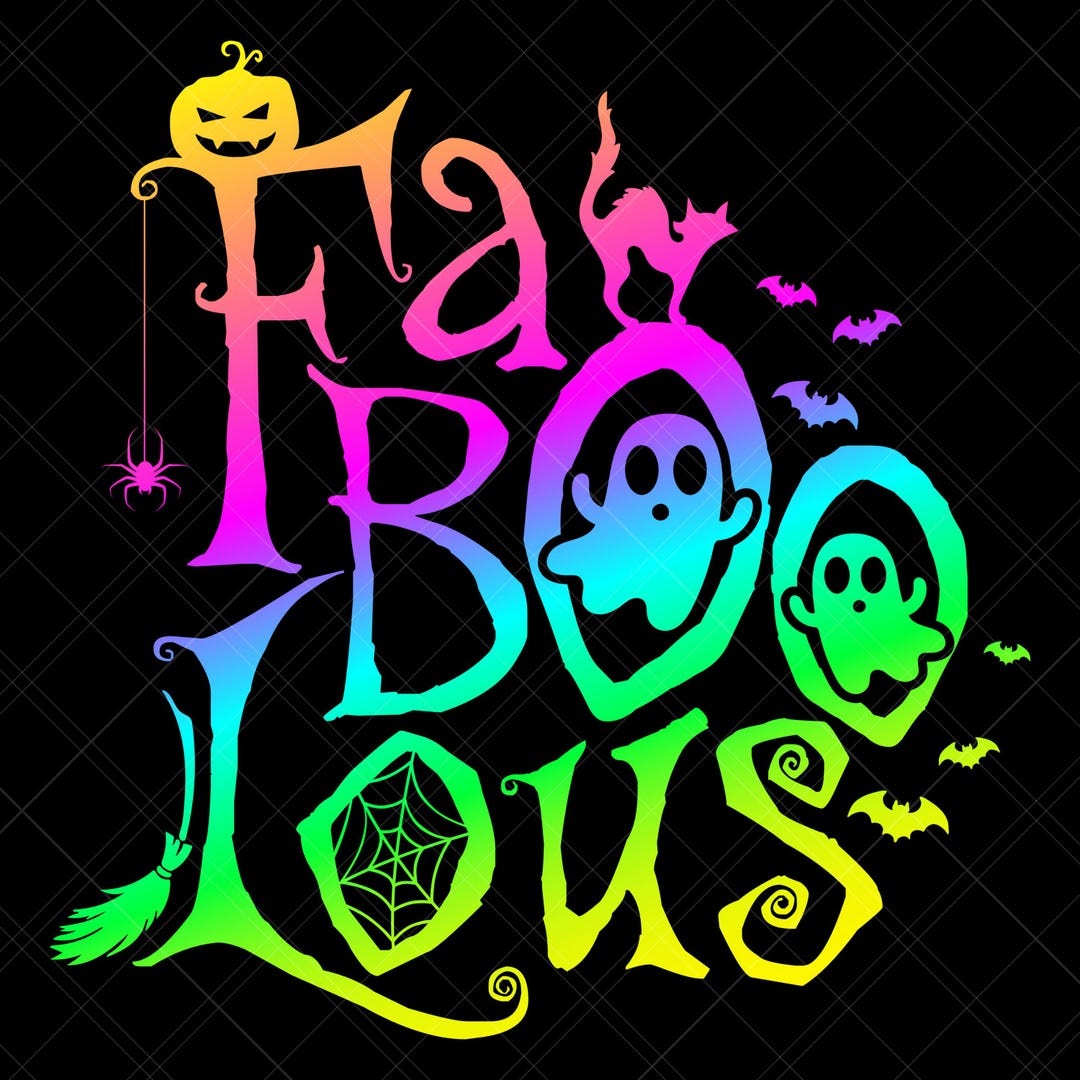Fa Boo Lous Fabulous Svg Eps Dxf Png Jpg Digital Download Files for ...
