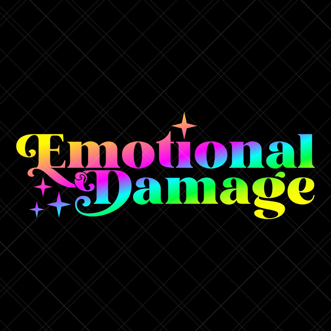 Emotional Damage Svg Eps Dxf Png Jpg Digital Download Files for Cricut ...