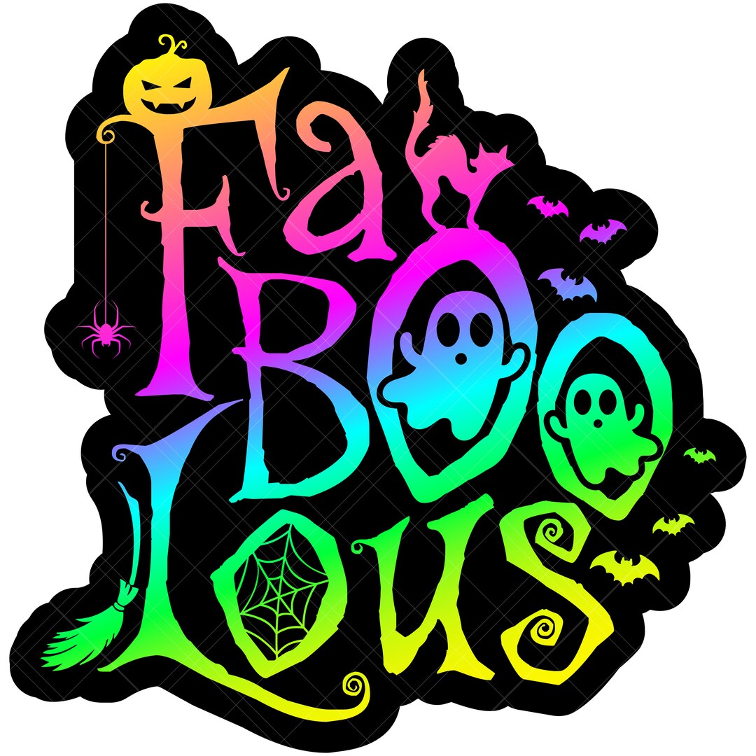 Fa Boo Lous Svg, Ghosts Svg, Fabulous Svg, Fall Svg, Autumn Svg ...