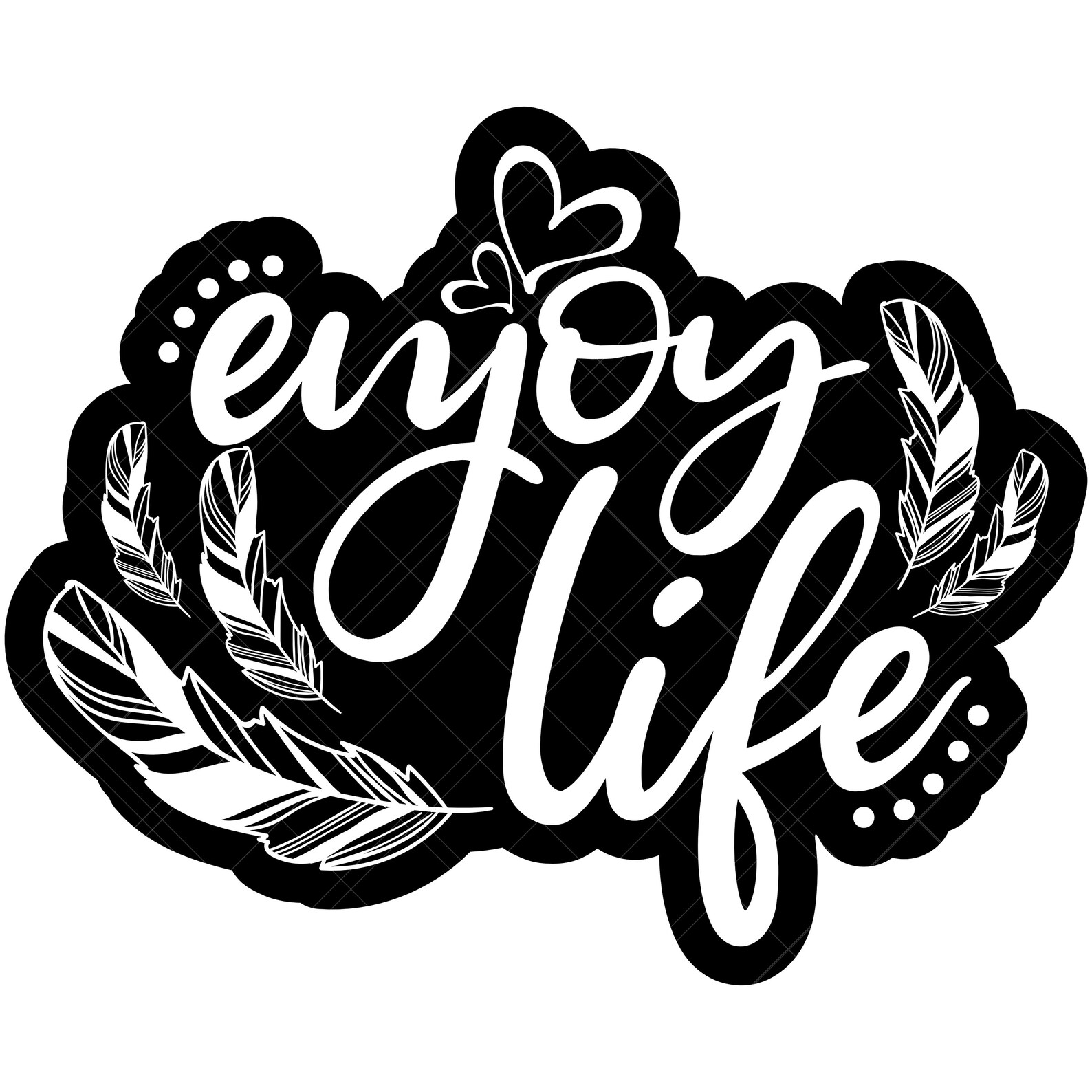 Enjoy Life Svg, Be Real Svg, Be You Svg, Be True Svg, Strong Svg ...