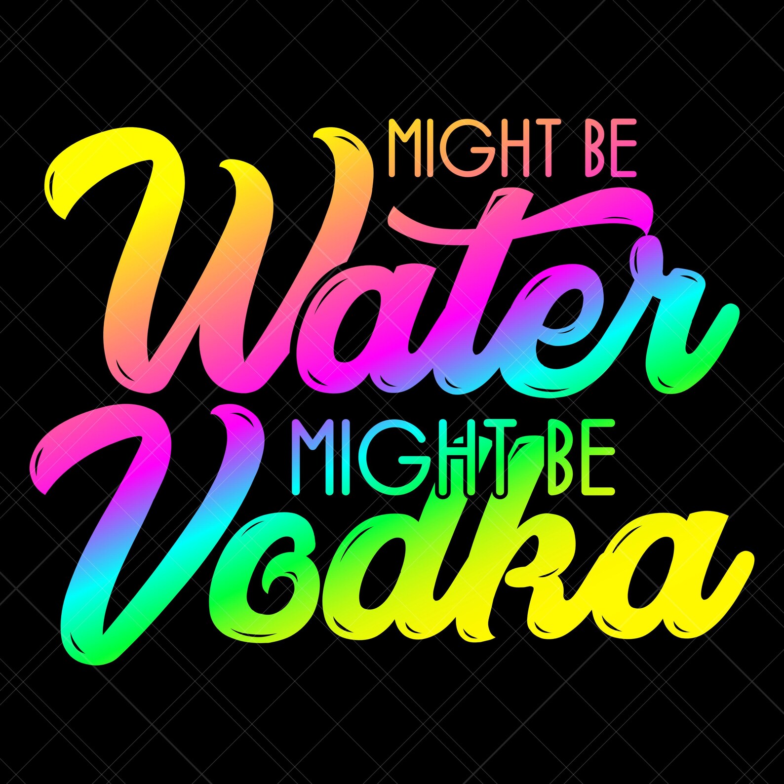 Might Be Water Might Be Vodka SVG, Vodka Svg, Water Svg, Workout Svg ...