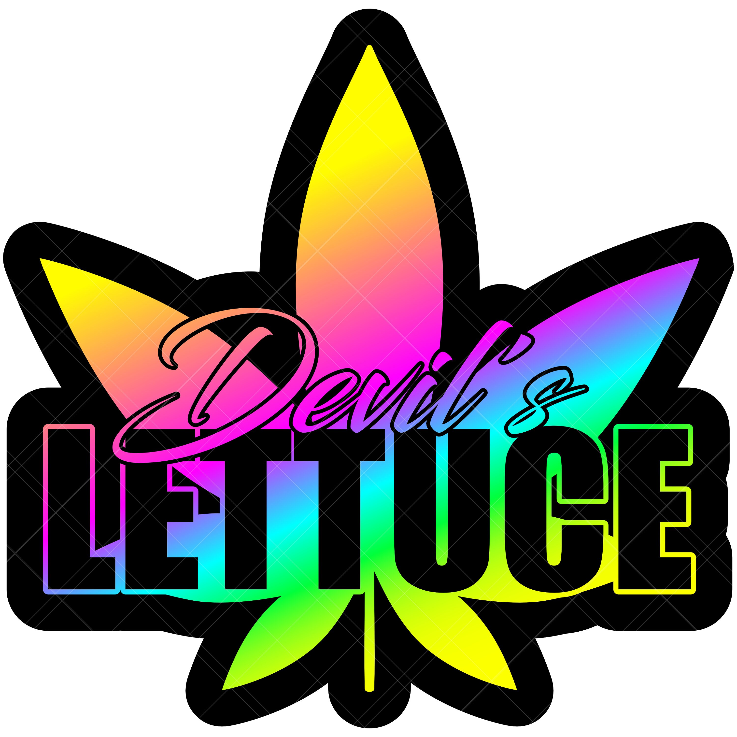 Devil's Lettuce Svg, Marijuana Svg, Weed Svg, Stoner Girl Svg, Weed ...