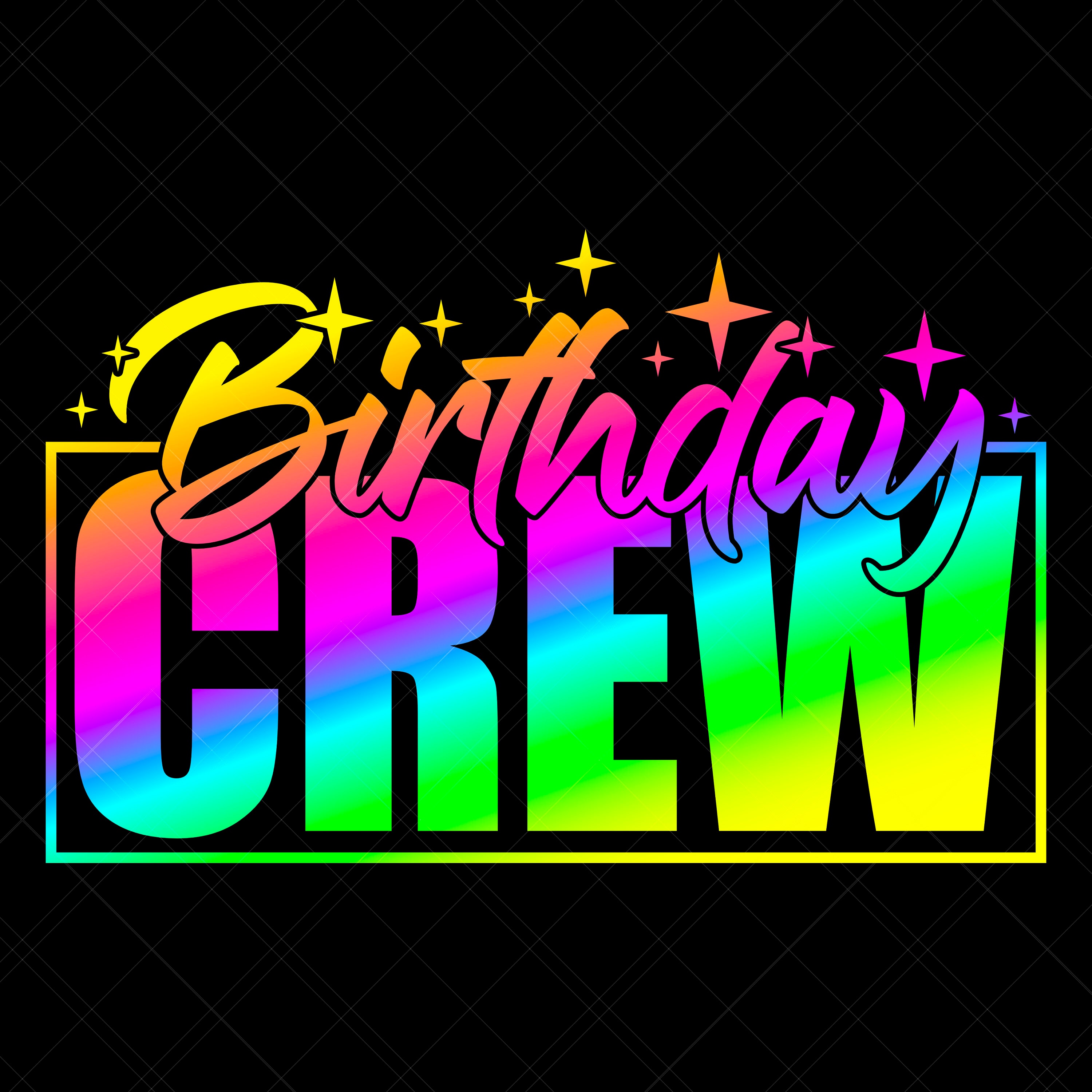 Birthday Crew Svg, Birthday Svg, Birthday Shirt Svg, Birthday Girl Svg ...