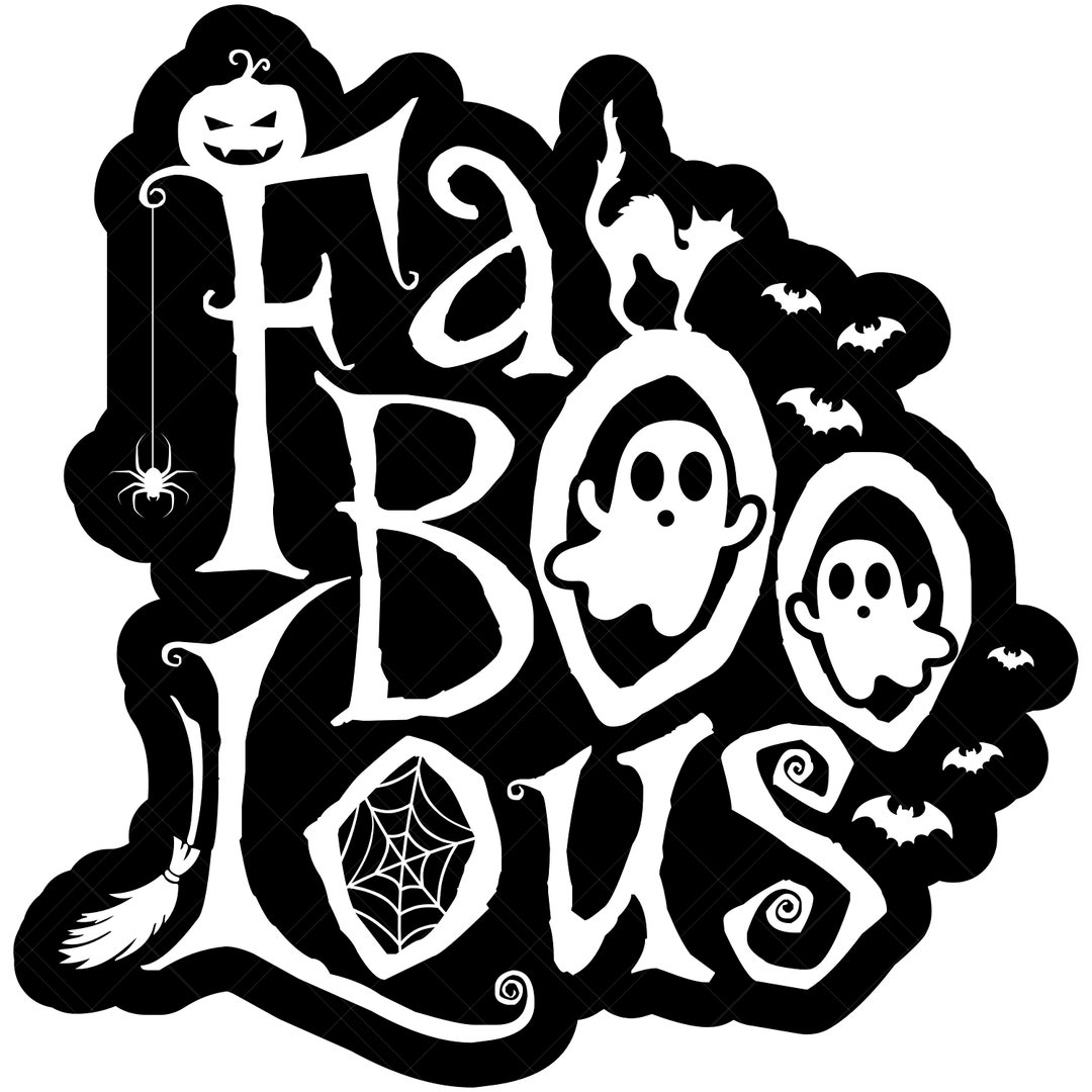 Fa Boo Lous Svg, Ghosts Svg, Fabulous Svg, Fall Svg, Autumn Svg ...
