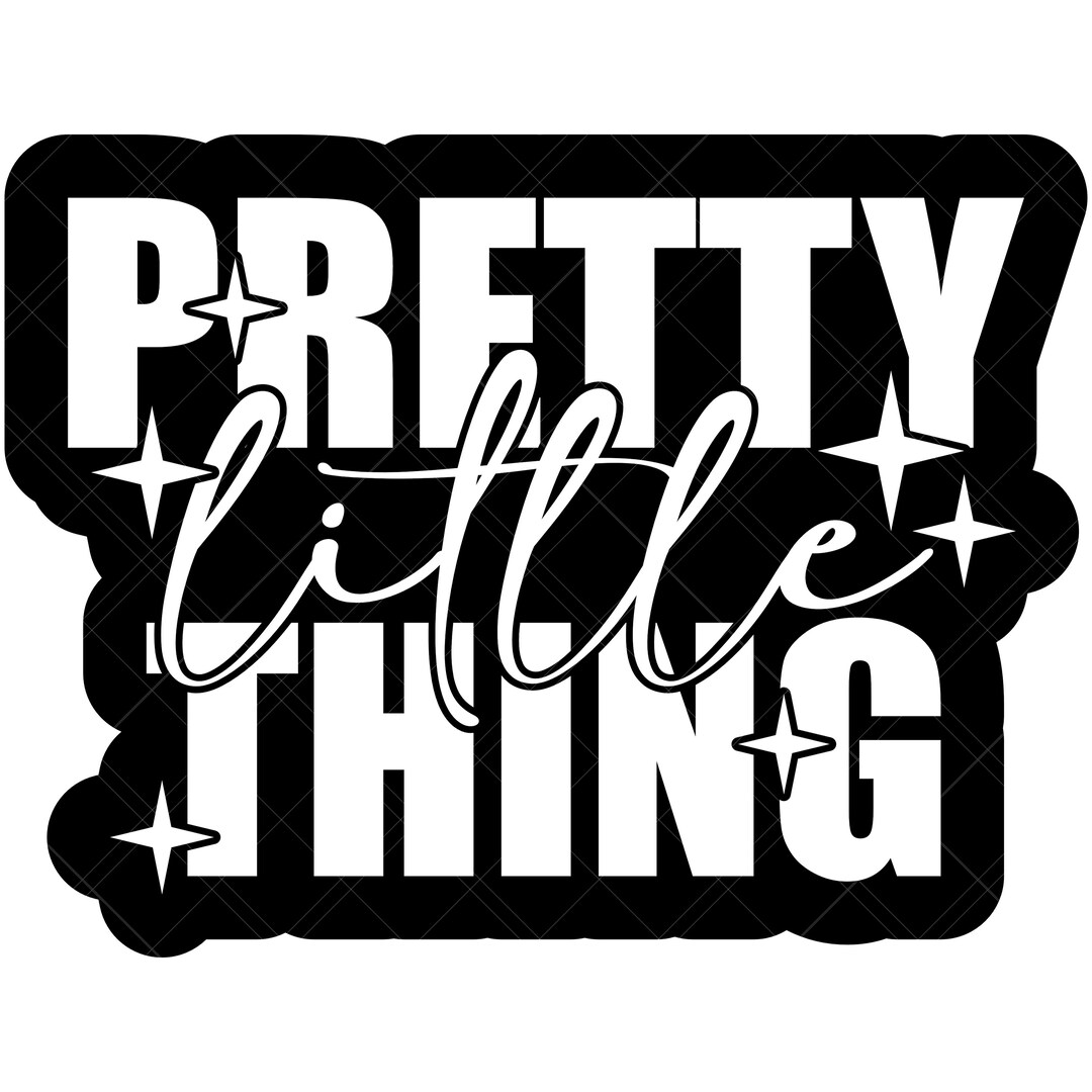 Pretty Little Thing Svg, Baby Svg, Nursery Svg, Baby Shower Svg, Baby ...