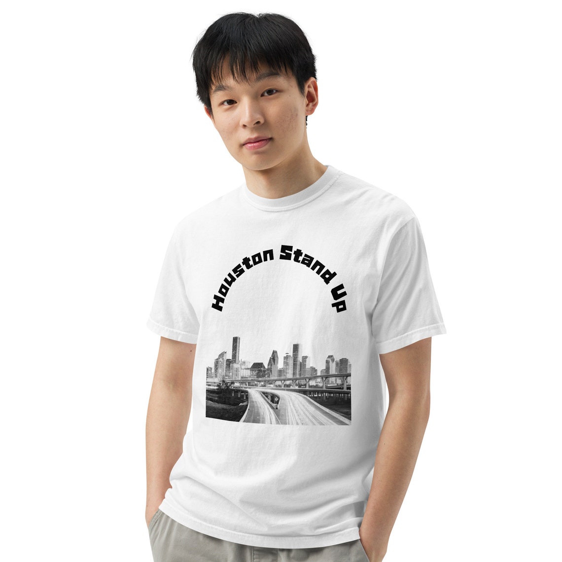 Houston Stand UP Tshirt - Etsy