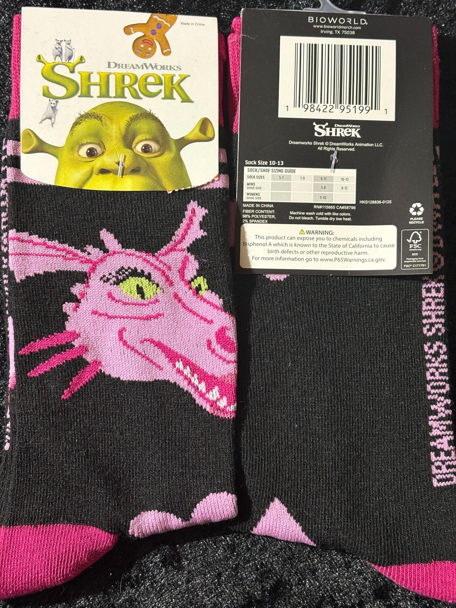 Shrek Socks - Etsy