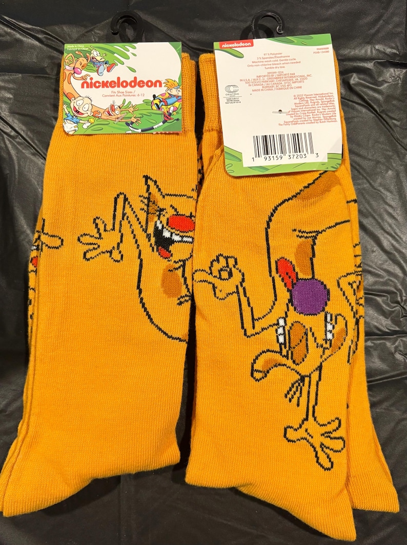 90s Cartoon Classics Sock Pack: Johnny Bravo, Dexter’s Laboratory and ...