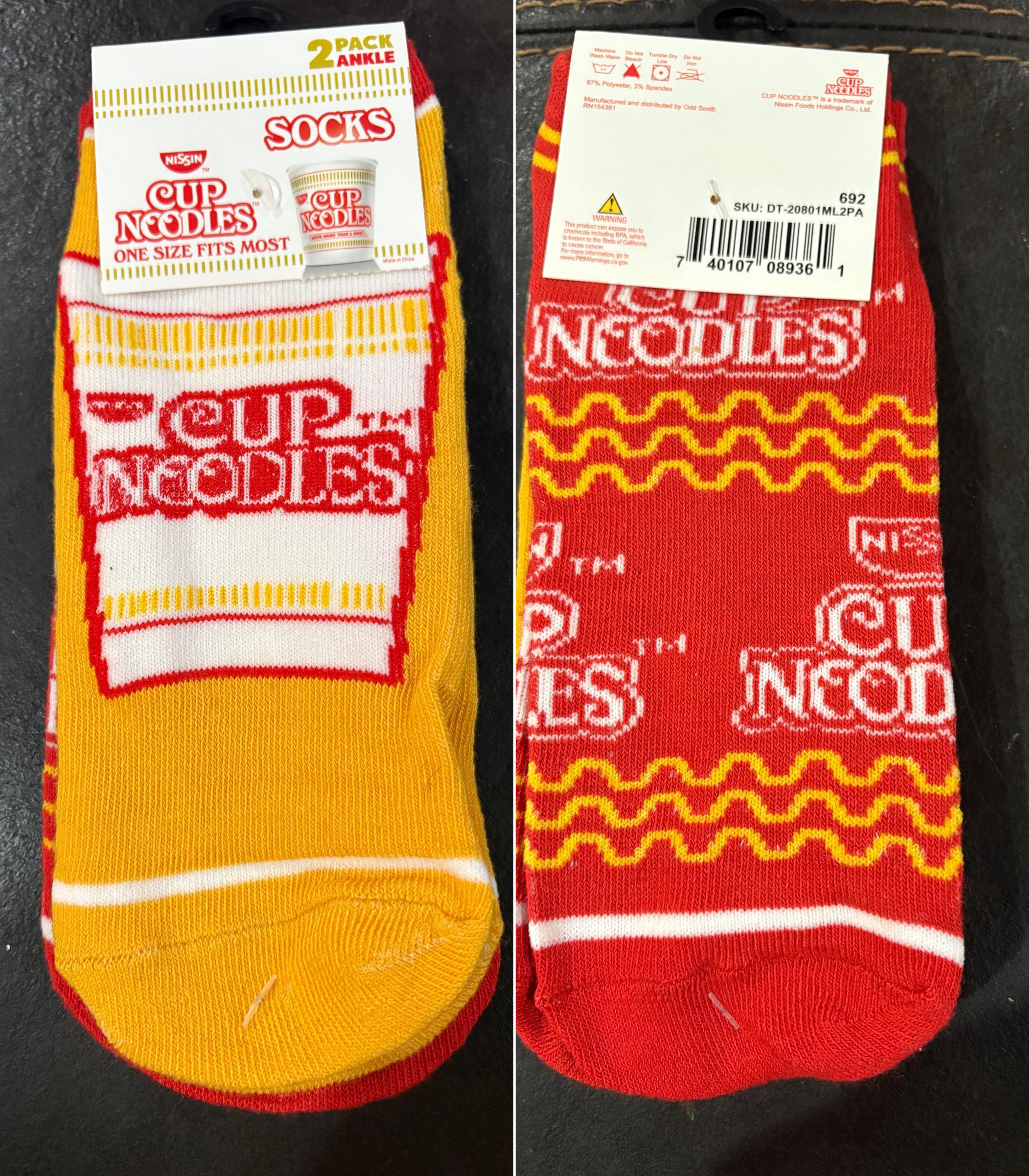 2-pack Fun Snack and Character Ankle Socks| Bold & Unique Designs - Etsy