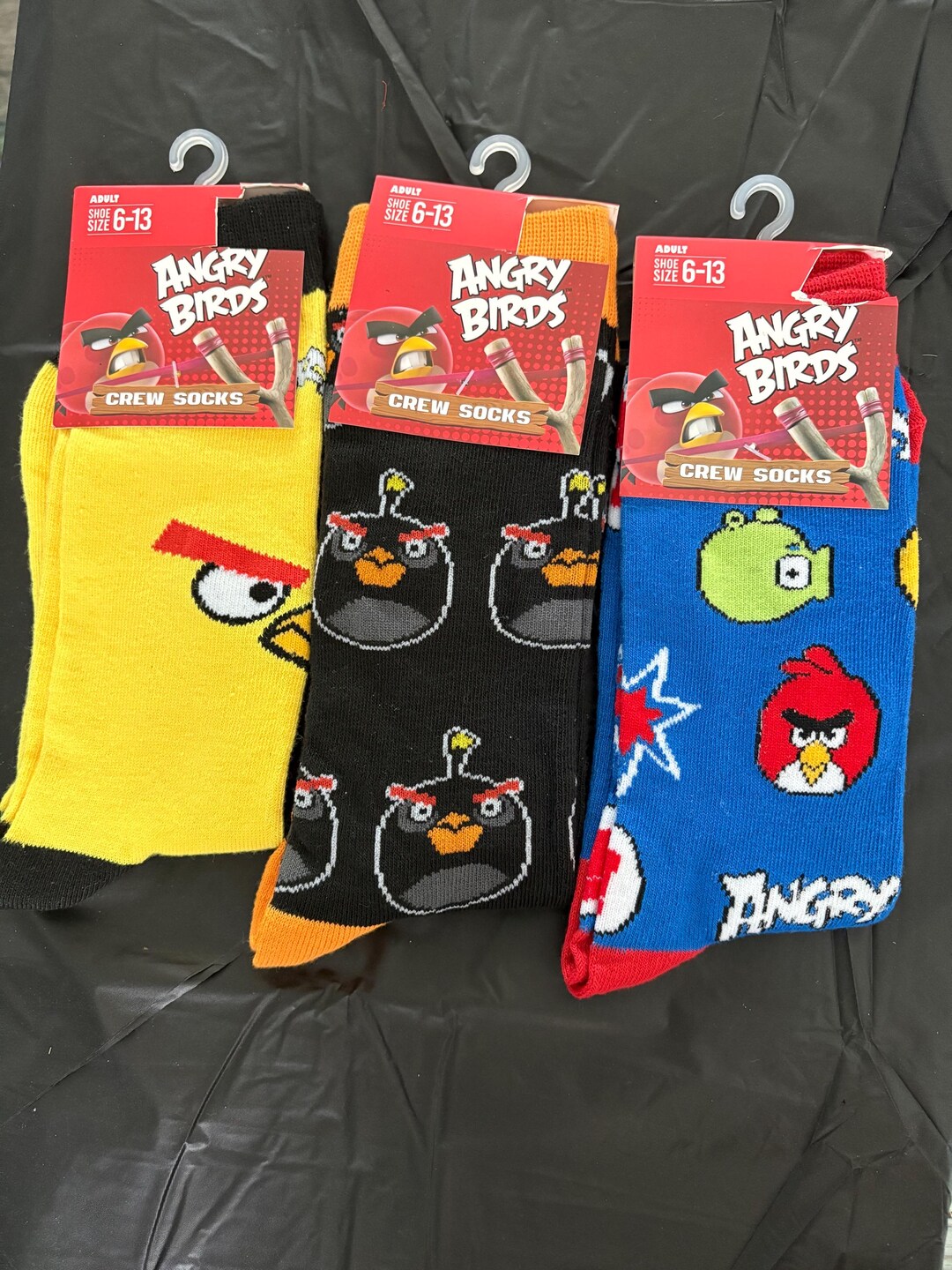 Angry Birds Socks | Fun and Cozy Cartoon Character Socks for Adults ...