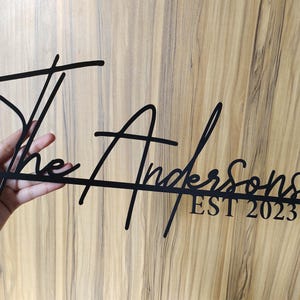 Personalized Metal Wall Art Sign, Custom Metal Sign, Name Metal Sign ...