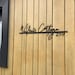Personalized Metal Wall Art Sign, Custom Metal Sign, Name Metal Sign ...