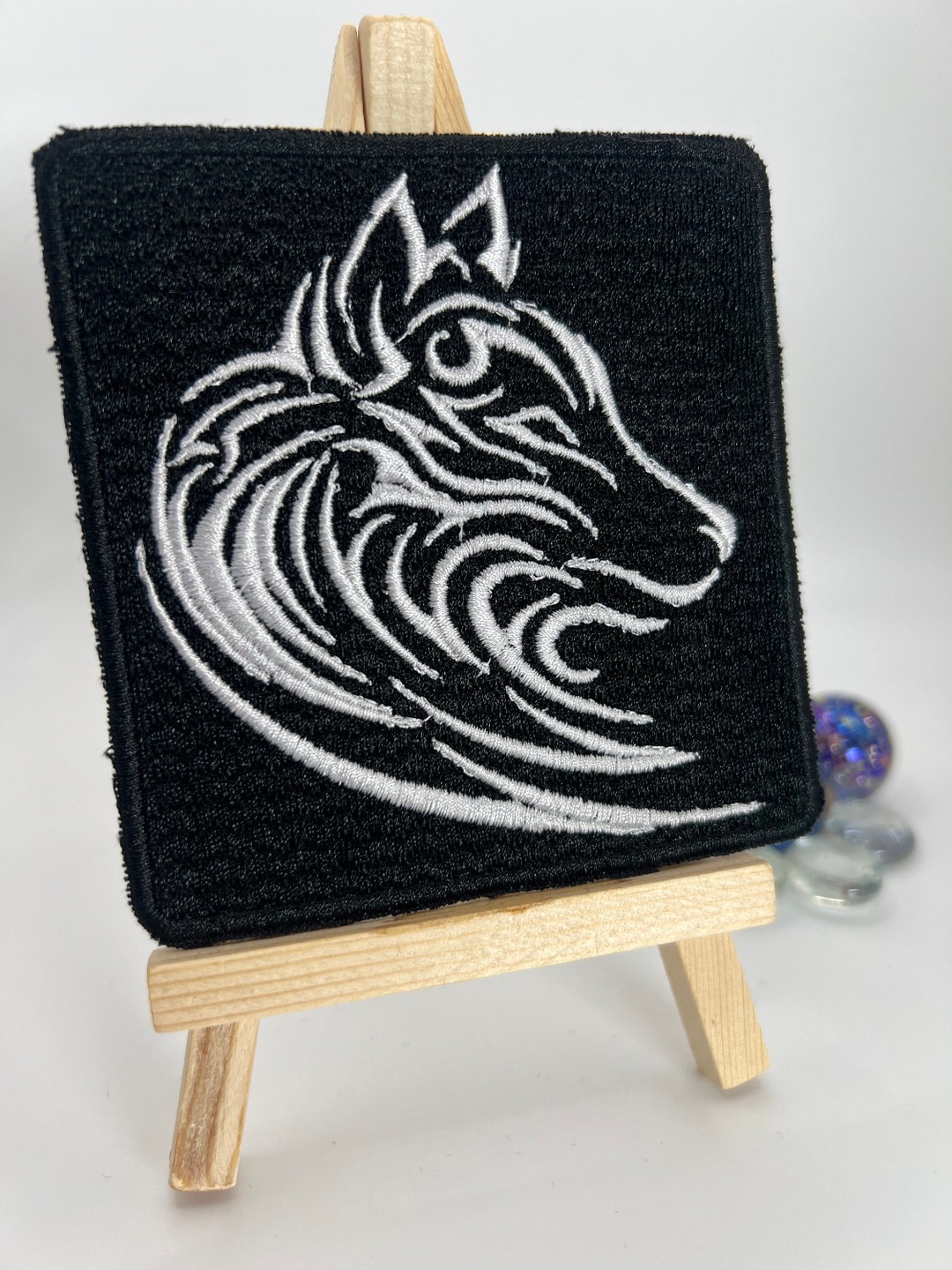 Wolf Head Embroidered Patch - 3.5-inch Iron-on or Sew-on - Etsy